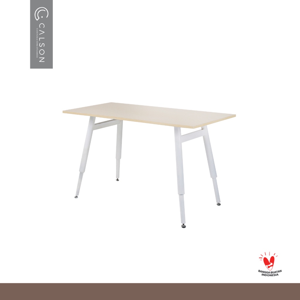 Jual Meja Kantor Kaki Miring / Meja Kerja / Meja Belajar / Meja Laptop ...