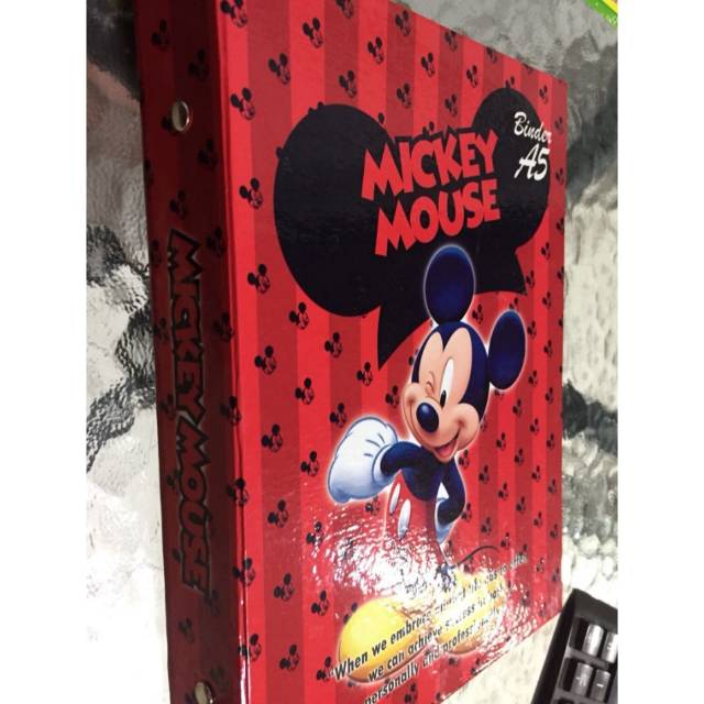 Jual Binder a5 mickey mouse | Shopee Indonesia
