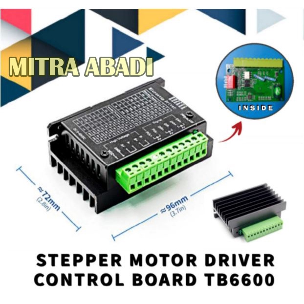 Jual TB6600 Stepper Motor Driver Controller 4A 9 - 40V | Shopee Indonesia