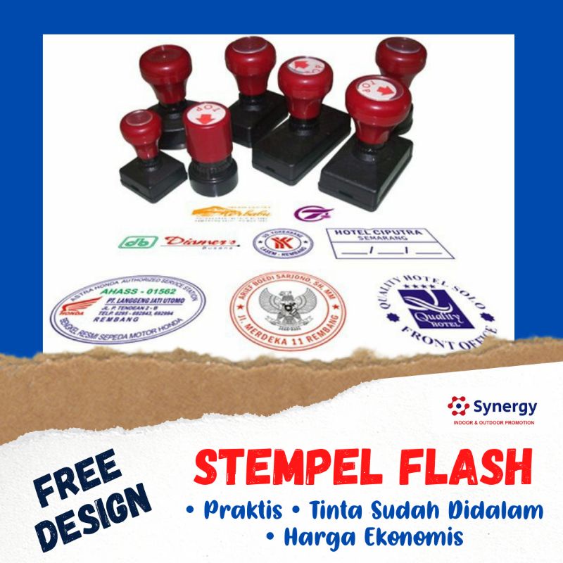 Jual STEMPEL FLASH MURAH | Shopee Indonesia