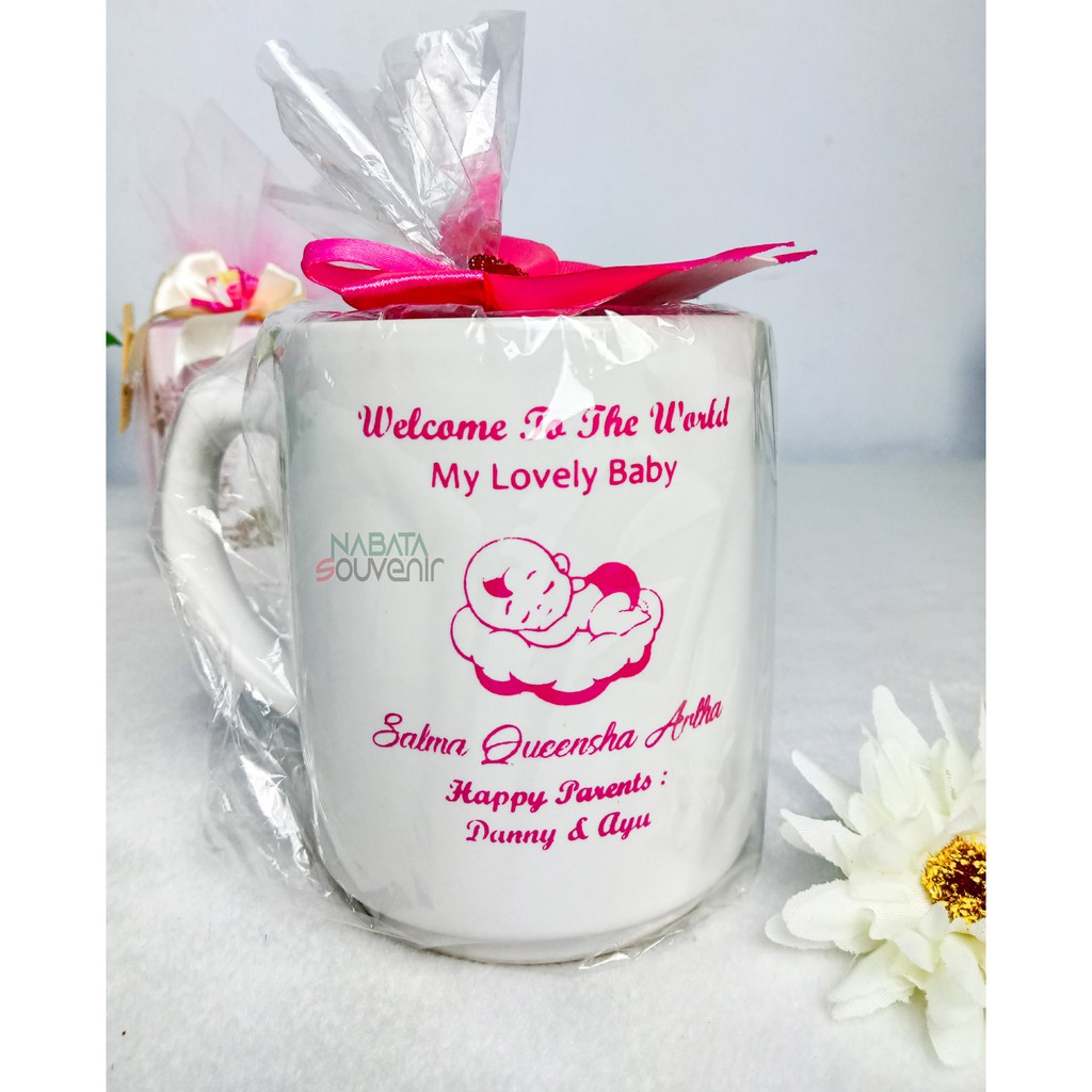 Jual Souvenir Murah 2021 untuk Promosi Baby Born Mug Souvenir Custom ...