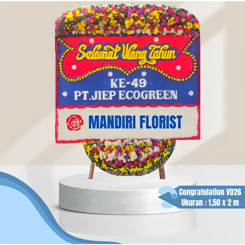 Jual Karangan Bunga Papan Congratulation Happy Graduation Grand Opening ...