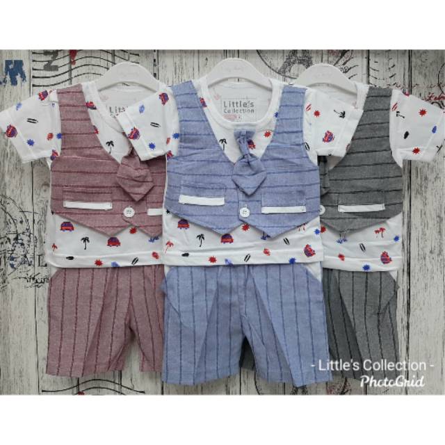 Jual Stelan rompi anak 1 - 3 thn | Shopee Indonesia