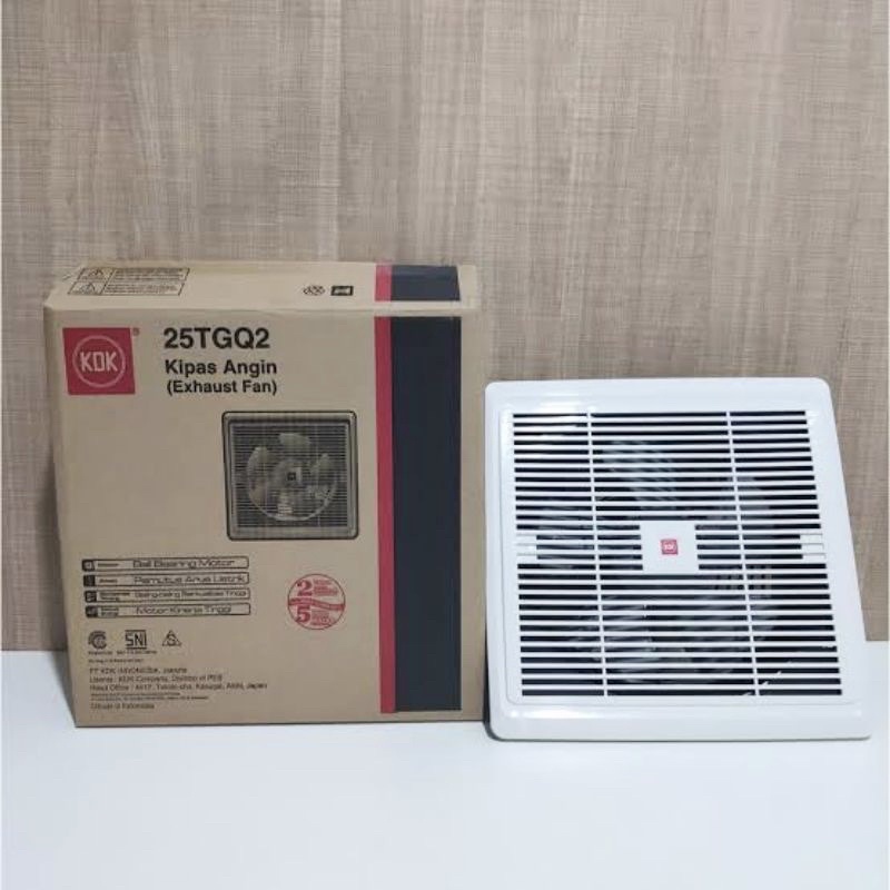 Jual Exhaust fan KDK 10 inch 25 TGQ plavon atap ventilating fan plafon ...
