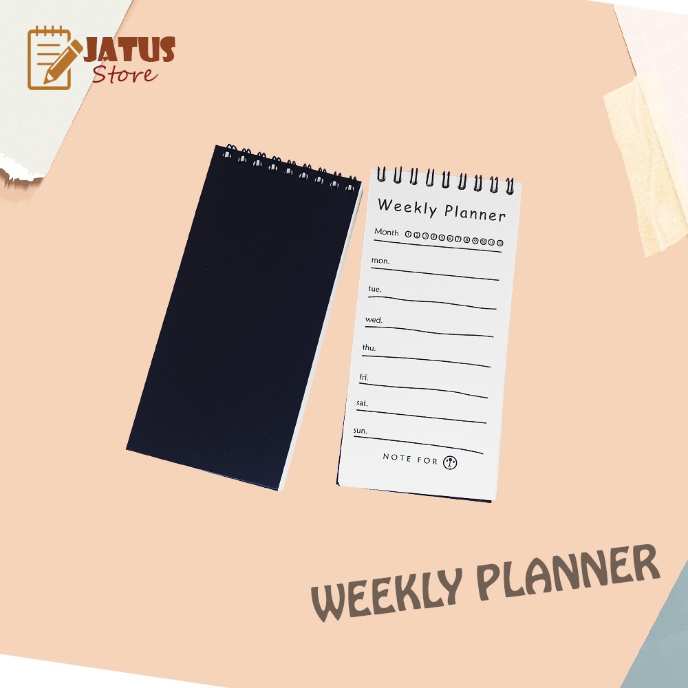 Jual NOTEBOOK/MEMO/CATATAN/NOTEPAD/TO DO LIST/NOTES/WEEKLY PLANNER ...