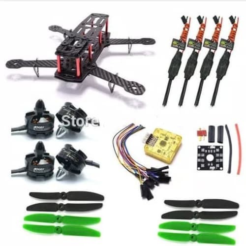 Jual Drone Racing QAV250 RTF FPV Quadcopter 250 ZMR250 Rakitan | Shopee ...