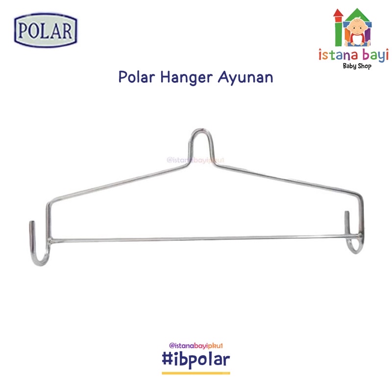 Jual Polar Hanger segitiga chrome stainless untuk ayunan bayi & anak ...