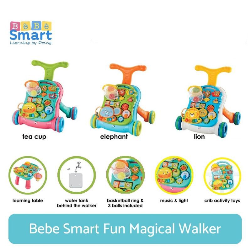 Jual Bebe Smart Funtastic Walker / Alat Bantu Jalan Bayi | Shopee Indonesia