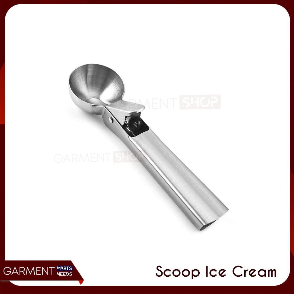 Jual Sendok Takar Ice Cream Scoop Es Krim Skup Scoup Stainless Steel ...