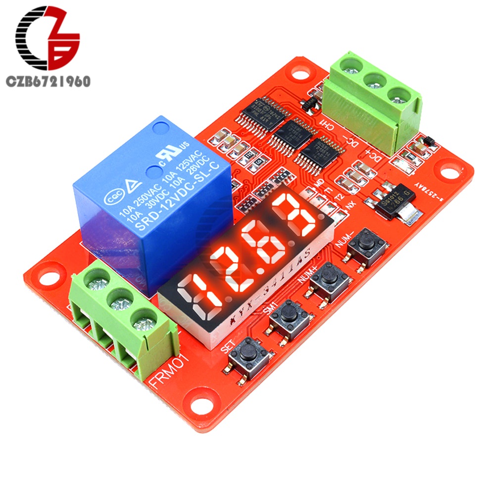 Jual PREORDER DC 12V Time Relay Self-lock LED Digital Time Delay Relay ... Jual PREORDER DC 12V Time Relay Self-lock LED Digital Time Delay Relay ...