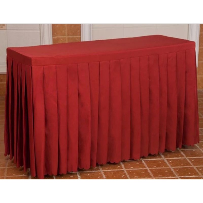 Jual Cover Meja Prasmanan Ukuran 200 x 80 x 70 cm (P x L x T) | Shopee ...