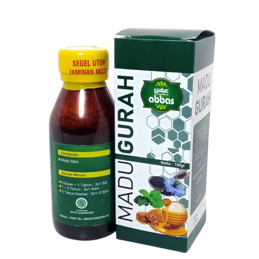 Jual Madu Batuk Gurah Abbas | Syrup Gurah Abbas | Shopee Indonesia