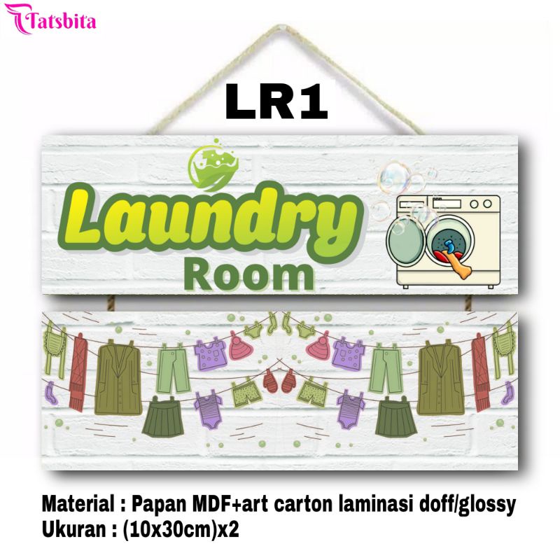 Jual PAJANGAN HIASAN DINDING DEKORASI DINDING WALL DECOR LAUNDRY ROOM ...