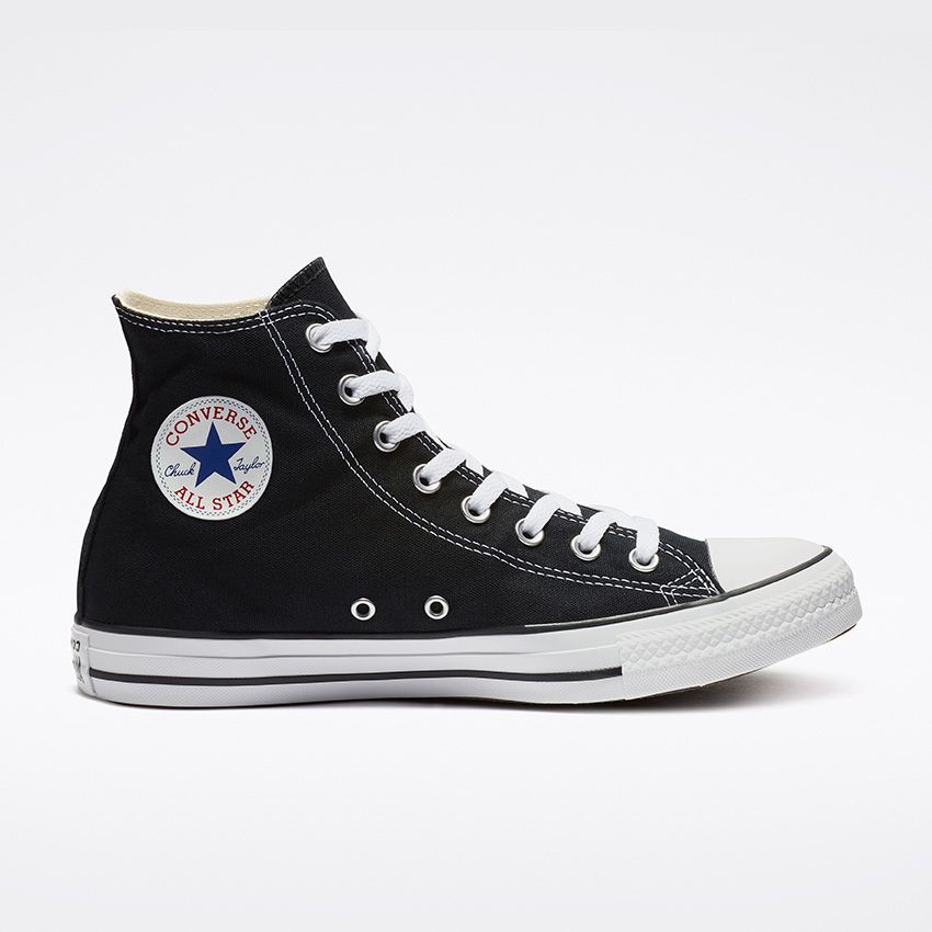 Jual Converse Chuck Taylor All Star Classics Black White Hi 100% ...