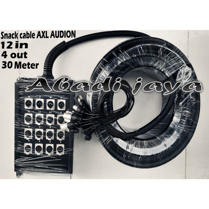 Jual SNACK CABLE AXL AUDION SCS1243 SCS 1243 12 in 4 out 30meter ...