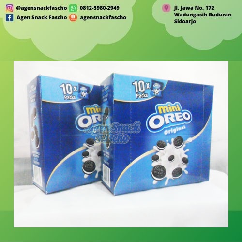 Jual Oreo Mini Box Original 10x21 gram | Shopee Indonesia