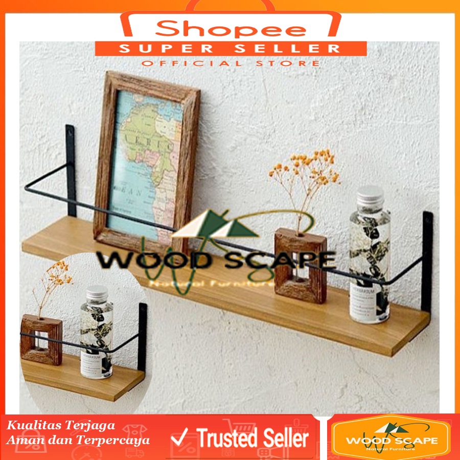 Jual Rak dinding ala jepang simple minimalis vintage kuno retro murah ...