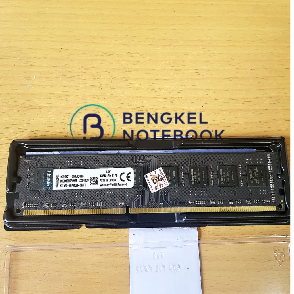Jual LONGDIMM Memory RAM PC 8GB DDR3 DDRIII PC12800 Kingston | Shopee Indonesia