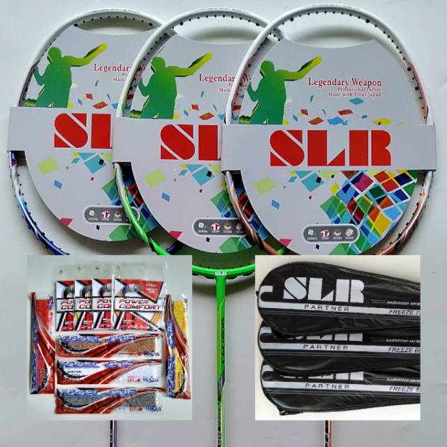 Jual PACKING KAYU - Raket Badminton SLR FREEZE 55 66 77 ORIGINAL Pemula ...