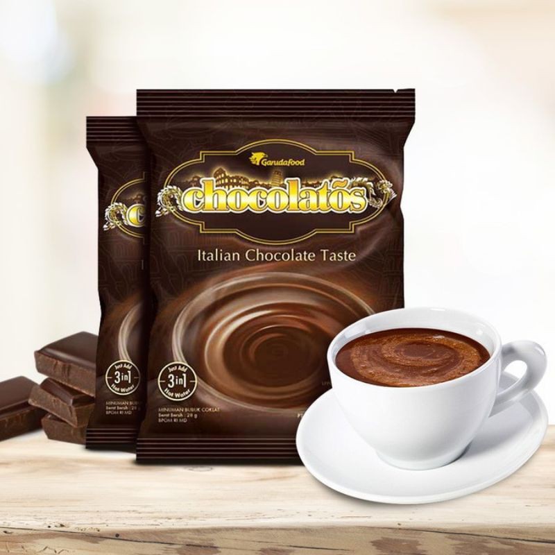 Jual Chocolatos Drink 1 Renceng (10 sachet) | Shopee Indonesia