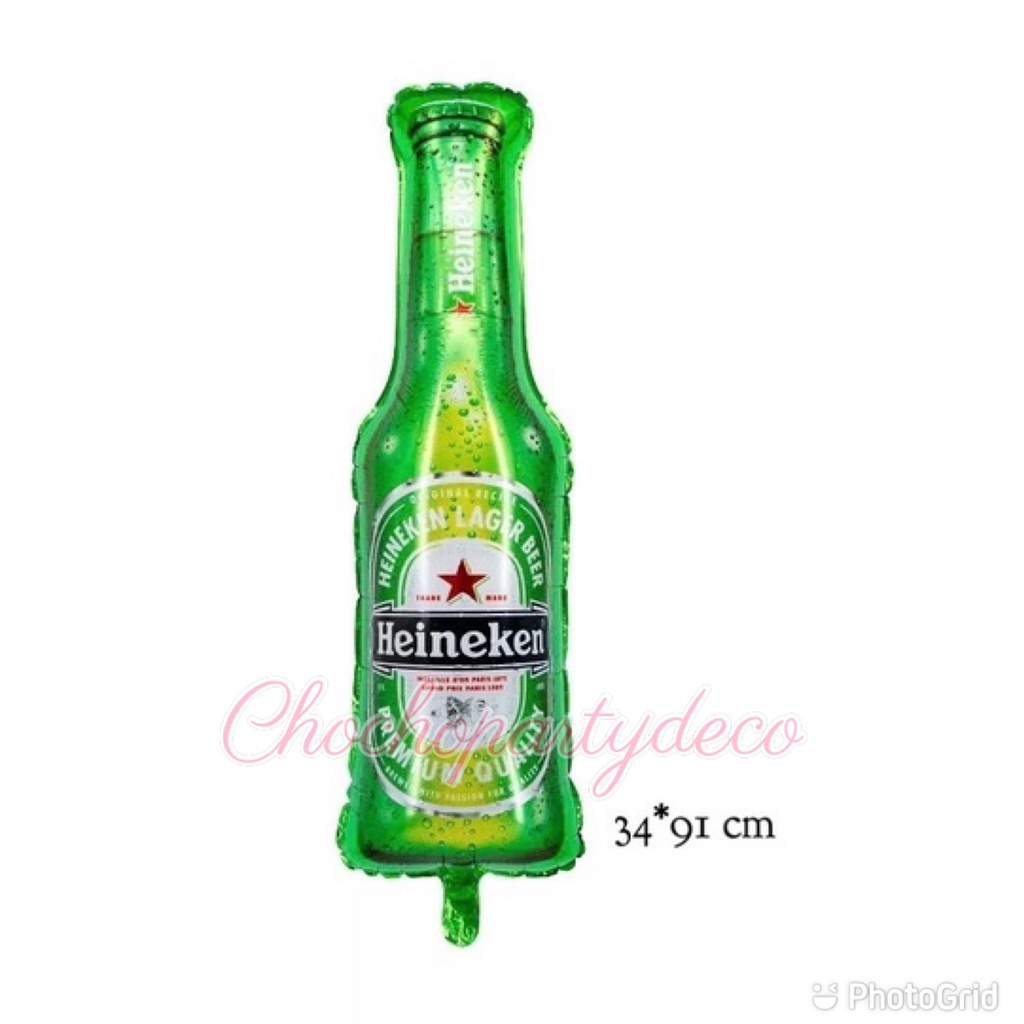 Jual Balon botol Heineken Jumbo - Balon botol gelas cheers - Balon ...