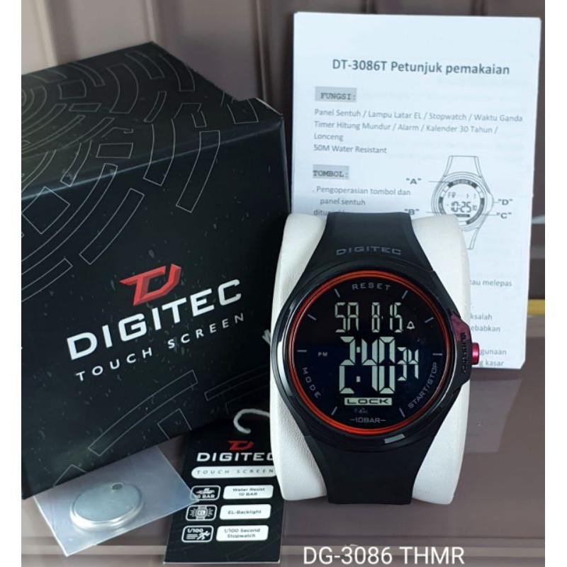 Jual Digitec TOUCH SCREEN Jam Tangan Digital-Pria ORIGINAL | Shopee ...