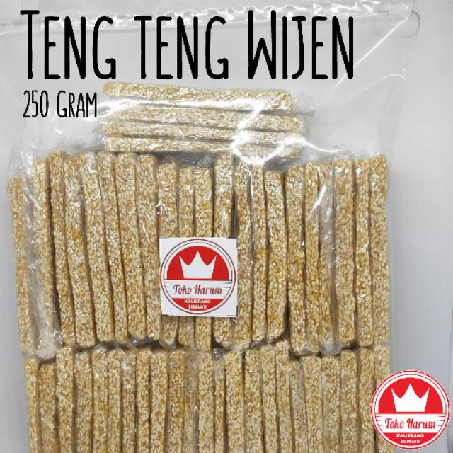 Jual TENG TENG WIJEN 250 Gram [Harum Snack Official] SNACK KILOAN ...