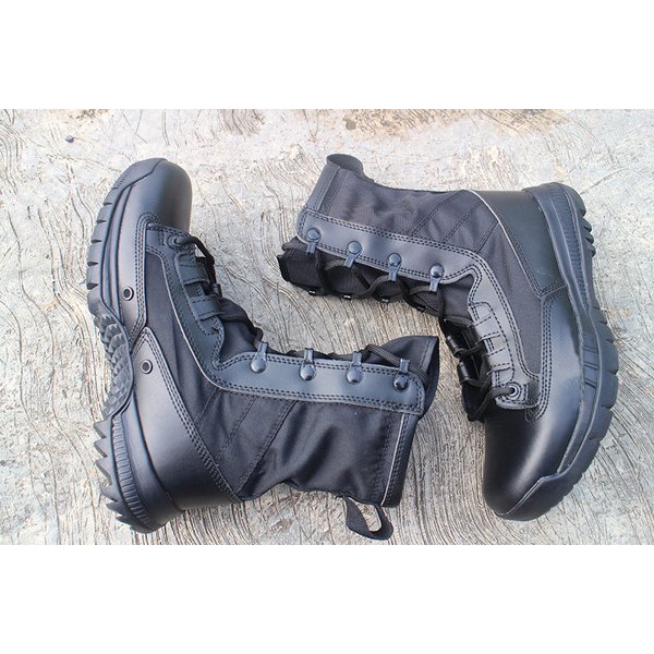 Jual PROMO SEPATU BOOT SAFETY PDL COMANDO SWAT TNI AD MILITER UJUNG ...
