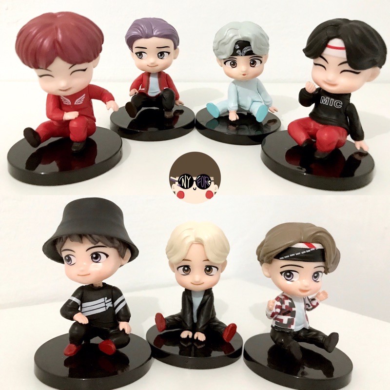 Jual [ READY STOCK ] MINI FIGURE TINYTAN BTS UNOFFICIAL VER2 + BOX | Shopee Indonesia