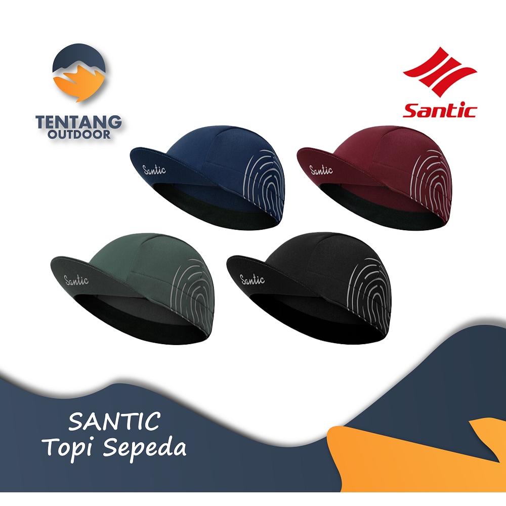 Jual Topi Sepeda SANTIC W0P074 Fleece Cycling Caps Adjustable MTB ...