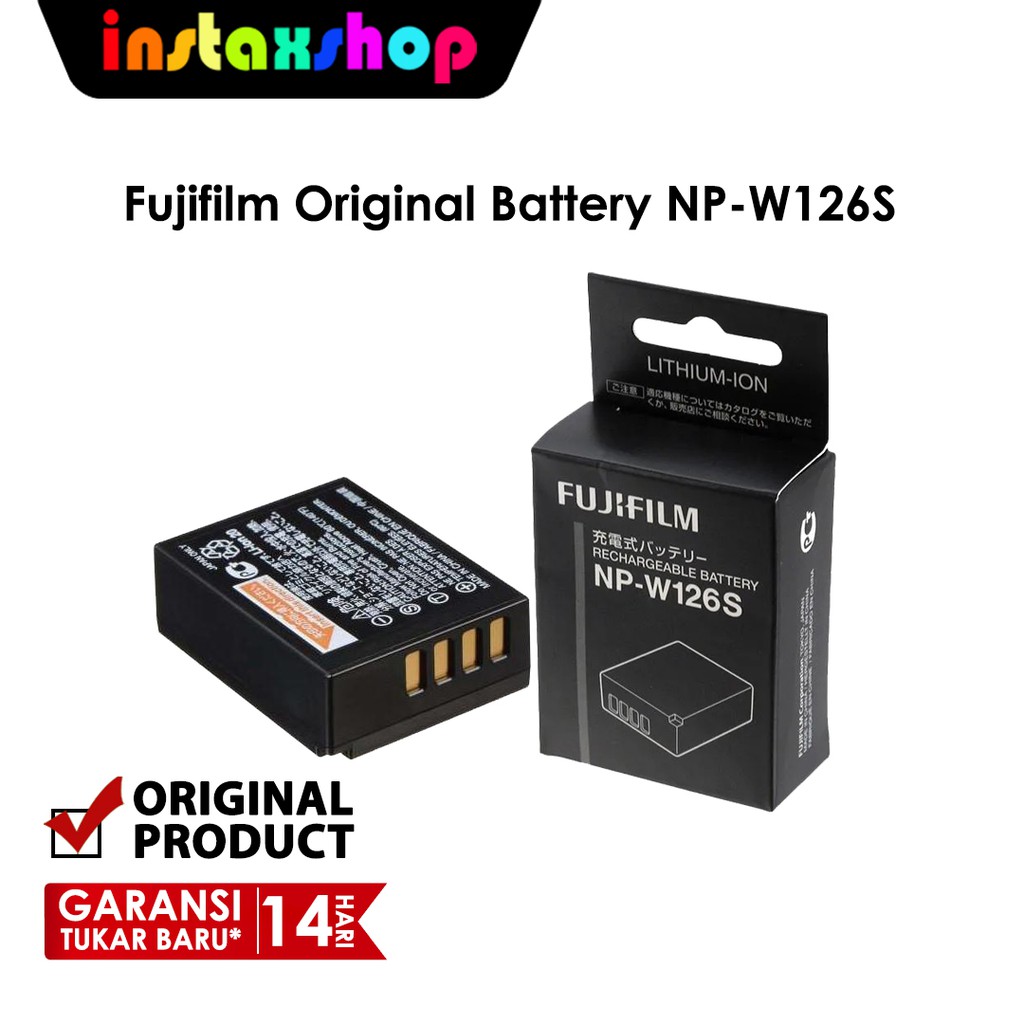 Jual Battery Original Fujifilm NPW126S Lithium-Ion Rechargeable Battery ...