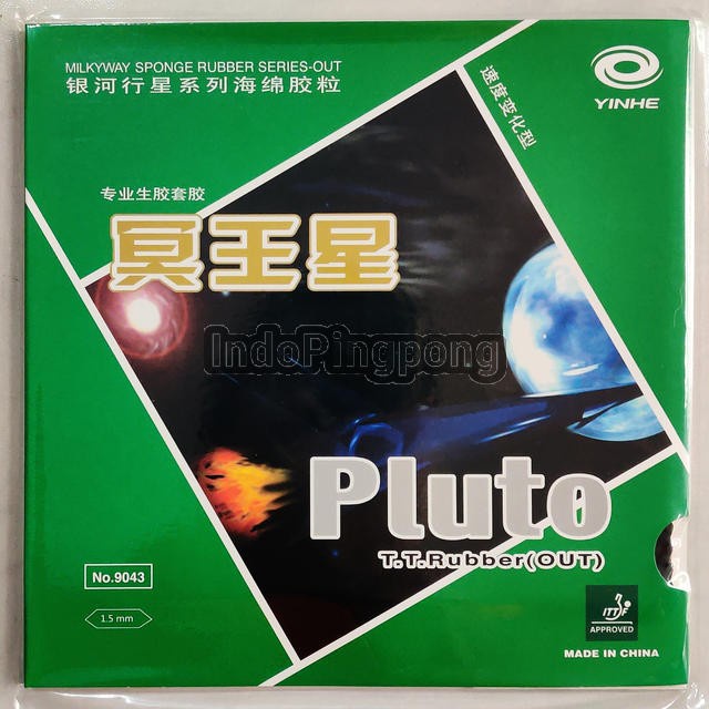 Jual DM Yinhe Pluto 1.5 - Short Pips Bintik Serang Pendek - Hitam ...