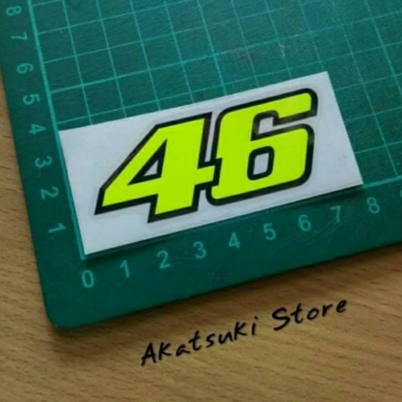Jual Sticker Stiker 46 Rossi 7cm | Shopee Indonesia