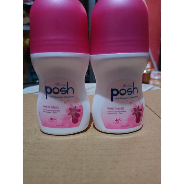 Jual Posh Deodorant whitening anti perspirant 50ml | Shopee Indonesia