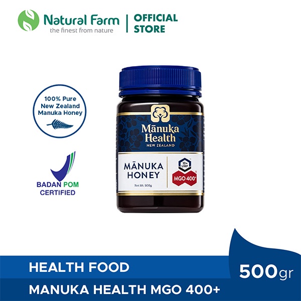 Jual Manuka Health MGO 400+ 500gr | Shopee Indonesia