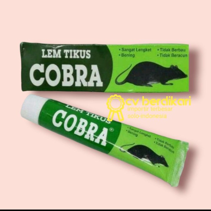 Jual LEM TIKUS CAP COBRA | Shopee Indonesia