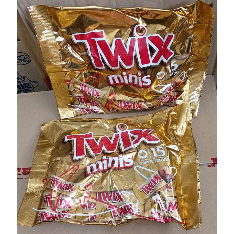 Jual Twix minis travel edition 333gr ( 11.75oz ) | Shopee Indonesia