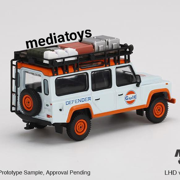 Jual Mantap Diecast 1:64 Mobil Land Rover Defender 110 No156 Edisi Gulf ...