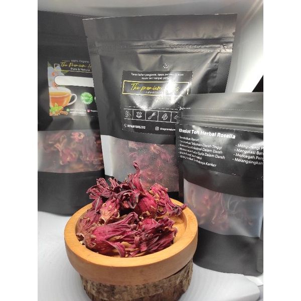 Jual "Super Red(Premium)"Rosella hibicus tea / rosella kering / teh ...