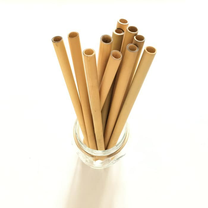 Jual Sedotan Bambu Murah - Bamboo Straw Go Green - Sedotan Bambu Pesta ...