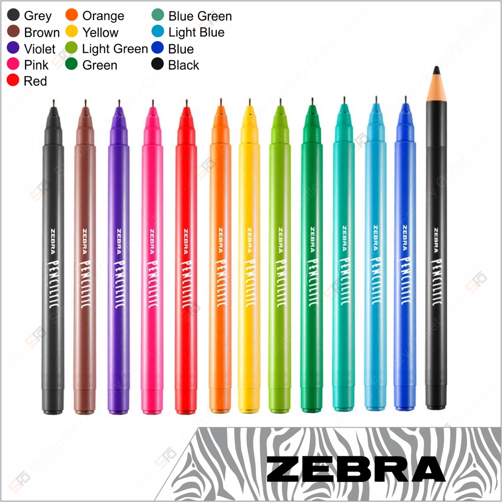 Jual Pen Zebra Penciltic 0.4mm - SFO Semarang Official | Shopee Indonesia
