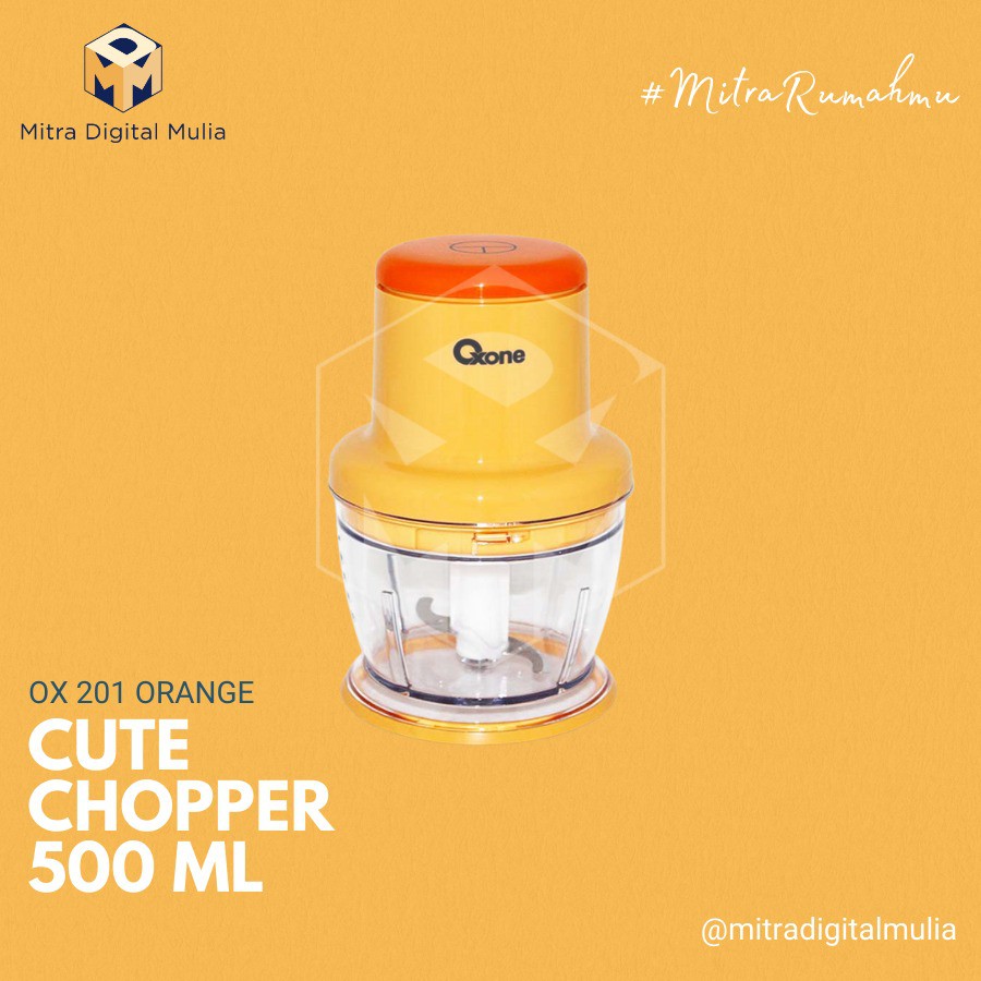 Jual Oxone OX-201 Cute Chopper Pencacah Makanan 400 W Orange | Shopee ...