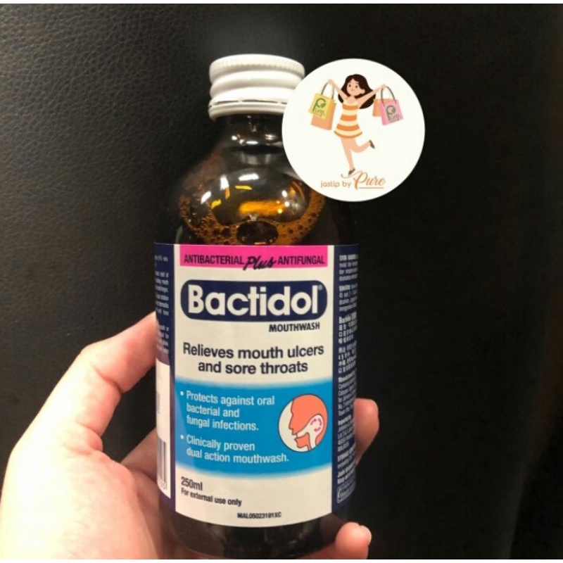 Jual Bactidol mouthwash 250 ml | Shopee Indonesia