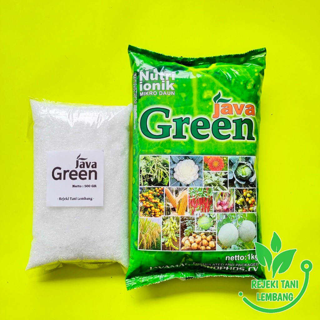 Jual Nutri Mikro Java Green REPACK 500gr - Nutri Ionik Mikro Daun ...
