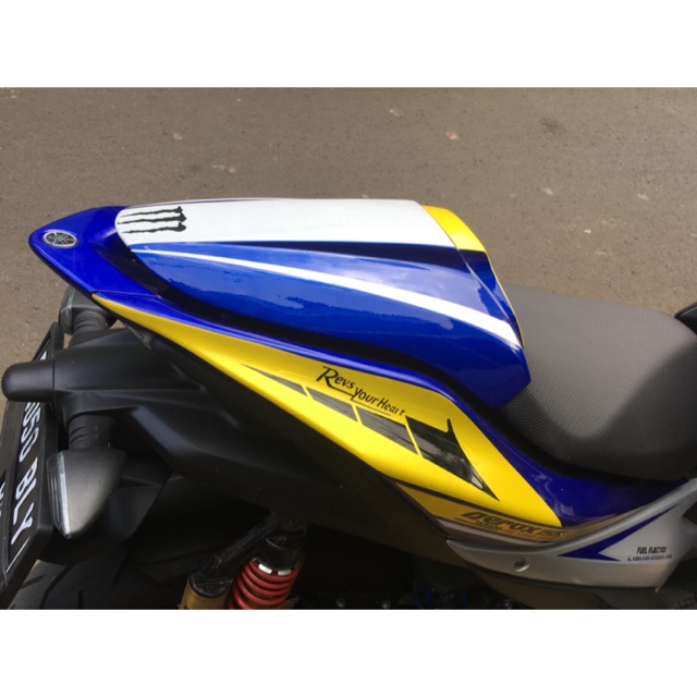 Jual Single seater aerox single seat yamaha aerox 155 penutup jok aerox ...