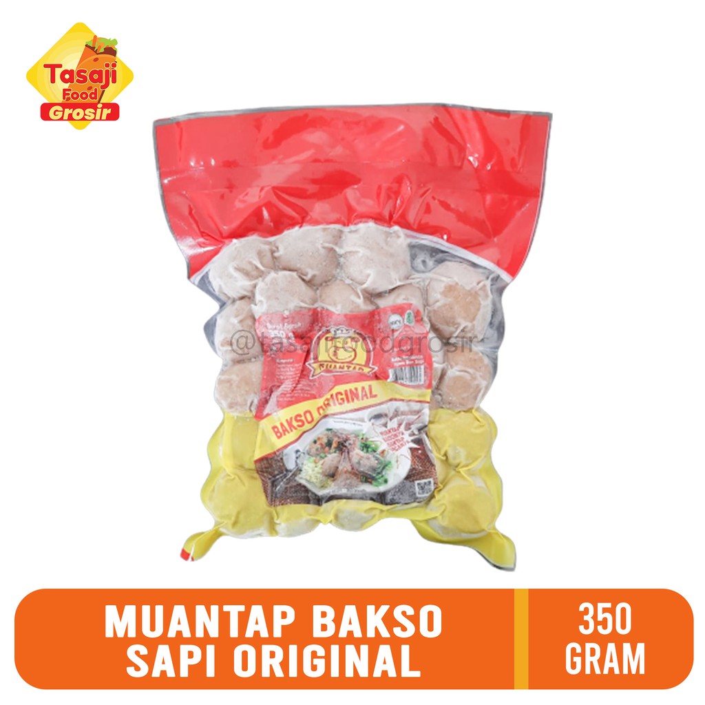 Jual MUANTAP Bakso Sapi Original 350 gr | Shopee Indonesia