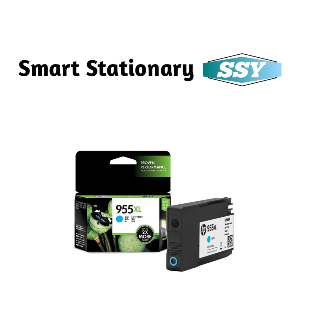 Jual Tinta HP 955XL Cyan Cartridge ORIGINAL | Shopee Indonesia