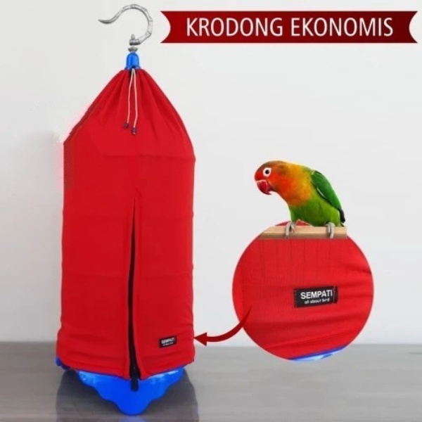 Jual Krodong Kerodong Sangkar Kandang Burung Lovebird Love Bird Penutup ...