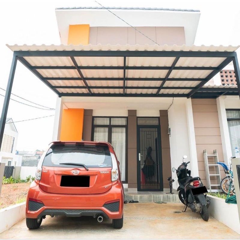 Jual kanopi alderon canopy carport besi | Shopee Indonesia