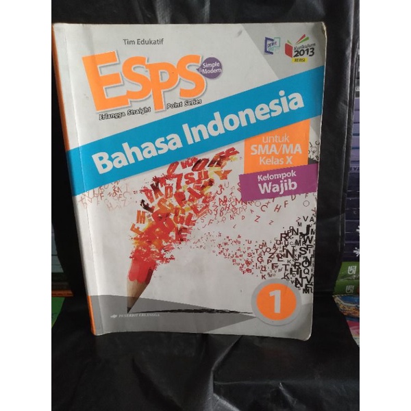 Jual esps bahasa indonesia kelas 1/2/3 sma erlangga edisi revisi original | Shopee Indonesia